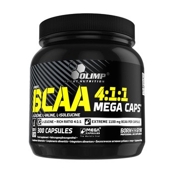 Olimp BCAA 4:1:1 Mega Caps, kapsułki, 300 szt. - aptelia.pl