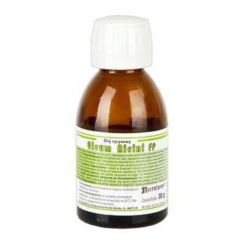 Oleum Ricini, płyn doustny, (Microfarm), 30 g - aptelia.pl