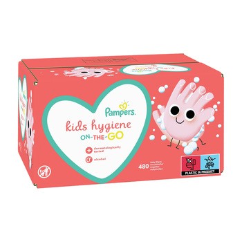 Pampers Kids Hygiene On The Go, chusteczki podróżne, 12 x 40 szt ...