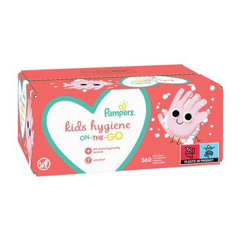 Pampers Kids Hygiene On The Go, chusteczki podróżne, 9 x 40 (360) szt ...
